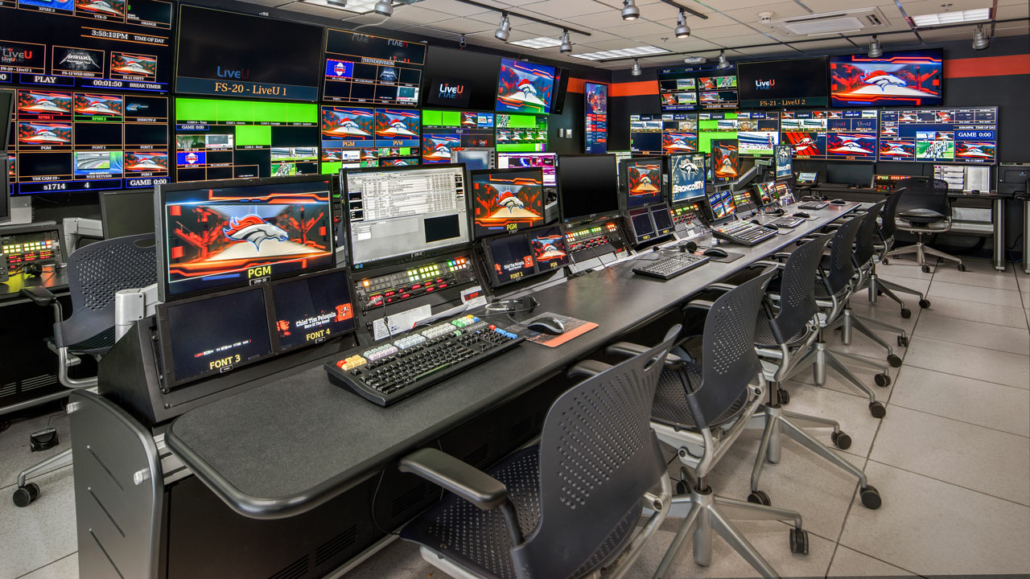 Radio Station Control Room