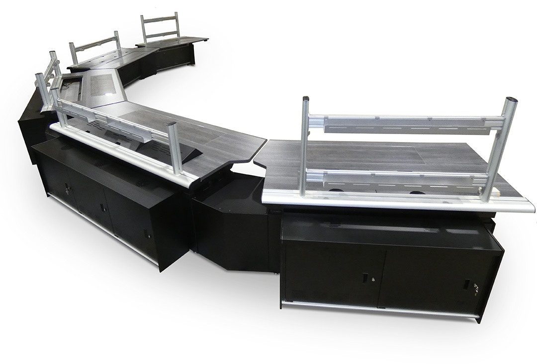 Airport Security Consoles at Dallas Fort Worth Airport – TBC Consoles